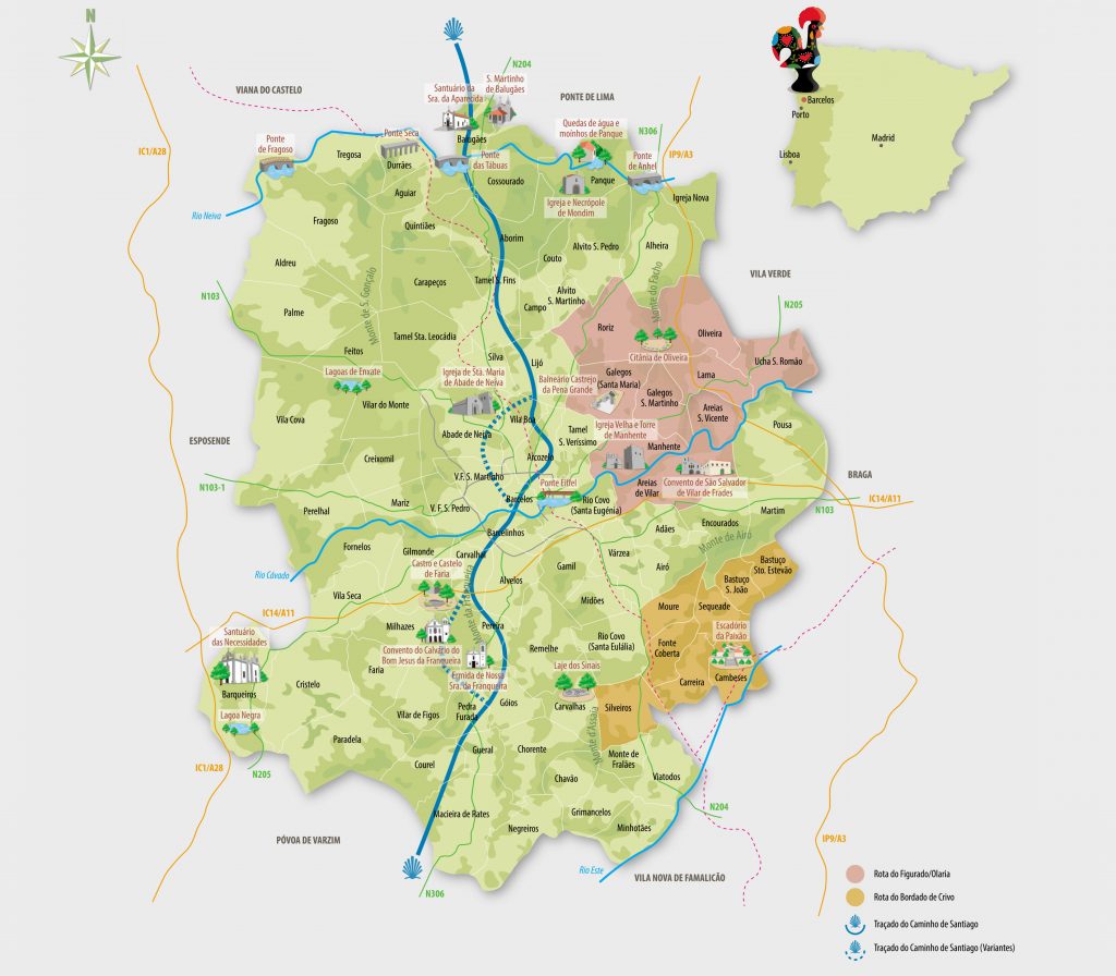 Como Chegar | Município de Barcelos