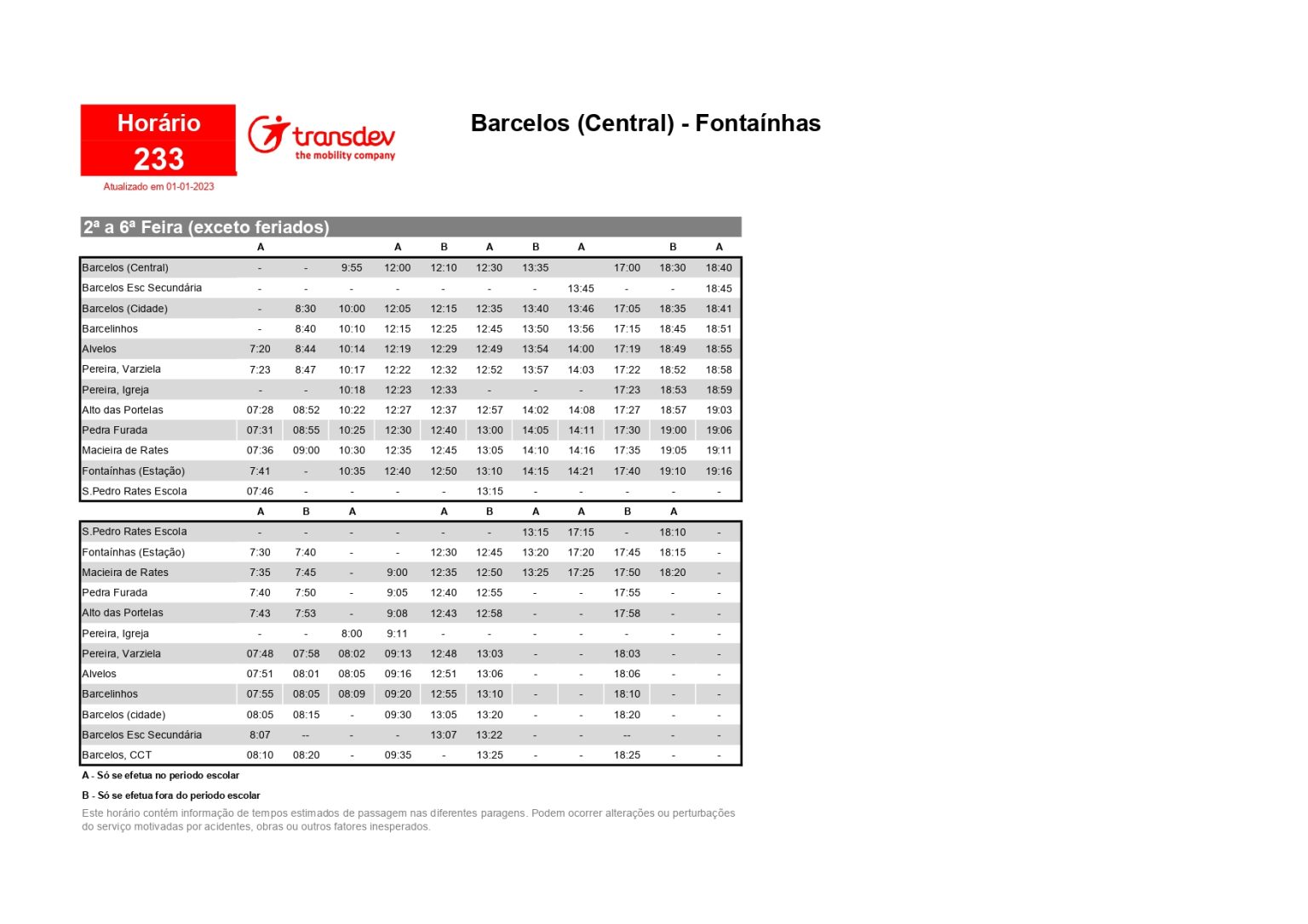 TUBA | Município de Barcelos