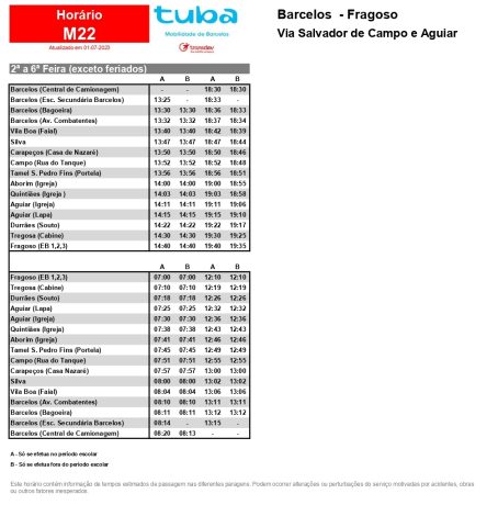 TUBA | Município de Barcelos